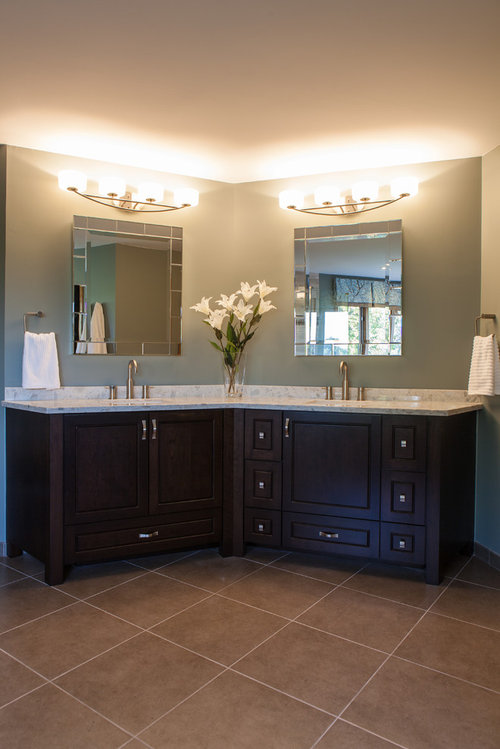 Master Bathroom with many angles goes from 1980 to 2013 | Houzz Forum