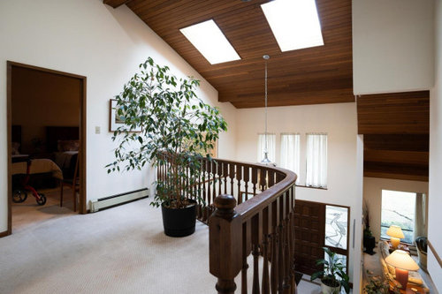 HELP!! What floors compliment Vaulted red cedar ceiling?