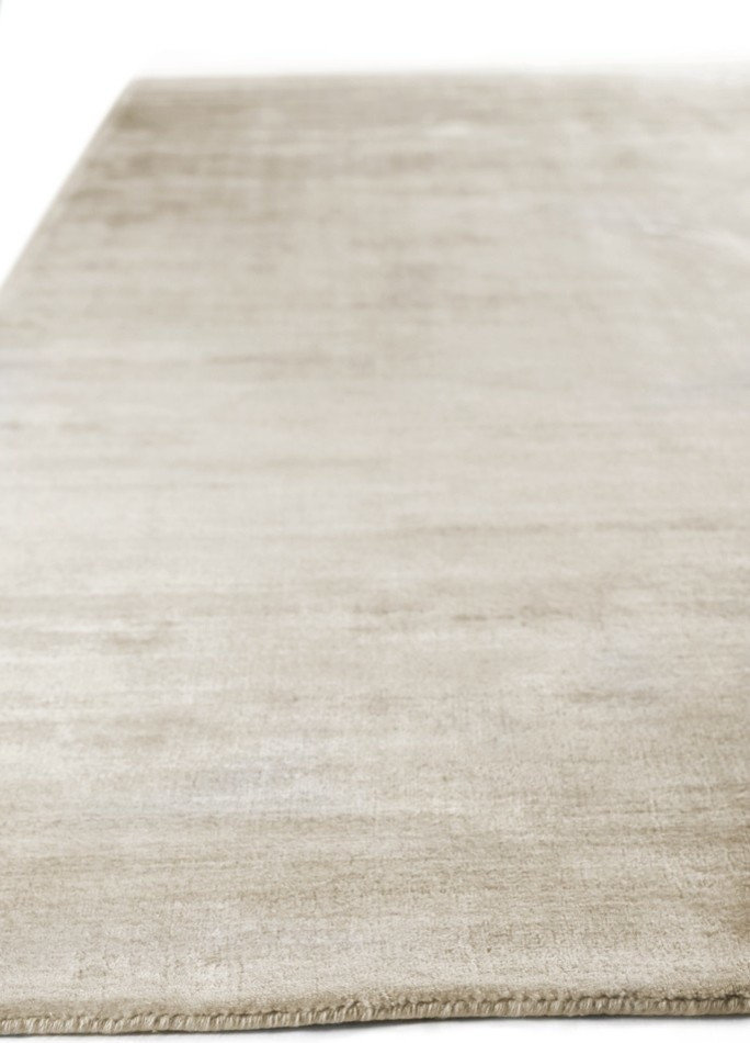 Sanctuary Handmade Hand Loomed Wool and Bamboo Silk Linen Area Rug, 12 ...