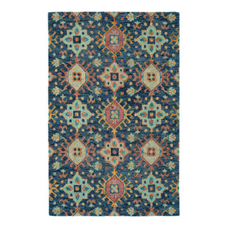 Kaleen Chancellor Collection Dark Navy Area Rug 5'x7'9" - Mediterranean ...