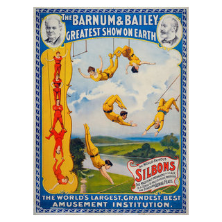 The World-Famous Silbons, BBC Print, 16" x 20" - Contemporary - Prints ...