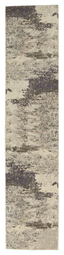 Nourison Celestial Contemporary Rugs CES02, 2'2"x7'6" - Contemporary ...