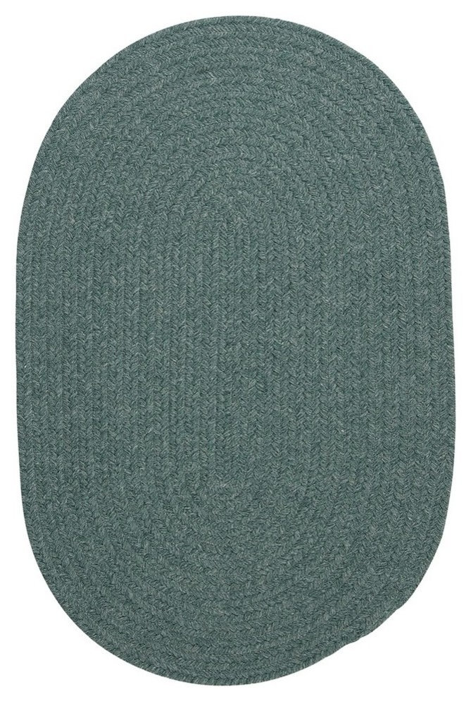 Colonial Mills Bristol WL27 Teal Traditional Area Rug, 2'x3 ...