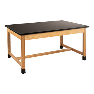 NPS Wood Science Lab Table, 30"Height, Chemical Resistant Top, 42x60x30 ...