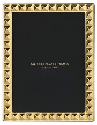 Cunill 24K Gold Plated Diamonds Picture Frame, 5"x7" - Contemporary ...