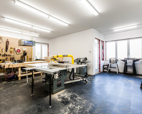 Basement Workshop | Houzz