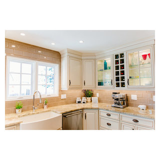 Tiling Around Kitchen Window - Country - Kitchen - Denver - by Jan ...