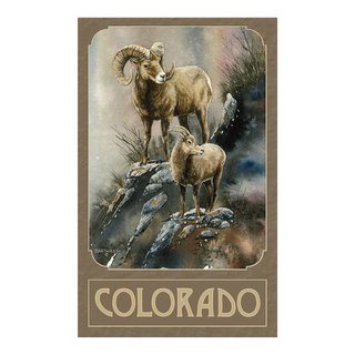 Dave Bartholet Colorado Art Print, 30"x45" - Rustic - Prints And ...