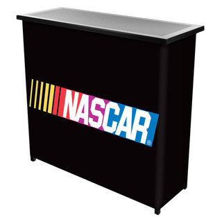 Nascar 2 Shelf Portable Bar With Case - Outdoor Pub And Bistro Tables ...