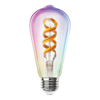 Brightech LED Smart Bulb Color Changing, App Controlled, No Hub ...