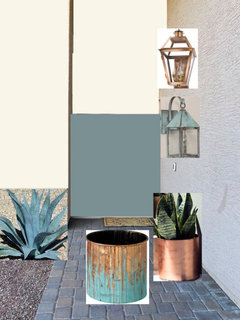 Paint exterior pop-outs a different color or not?