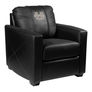 Utah State Aggies Stationary Club Chair Commercial Grade Fabric ...