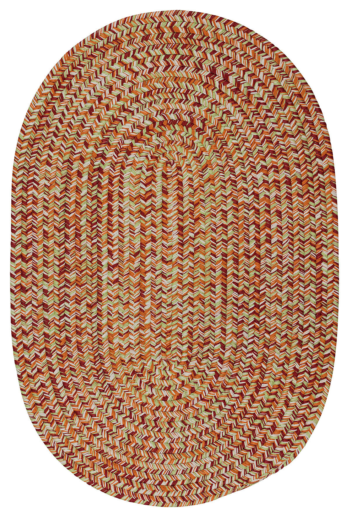 Colonial Mills Flibustier Bright Braided Rug, 3X5 - Contemporary ...