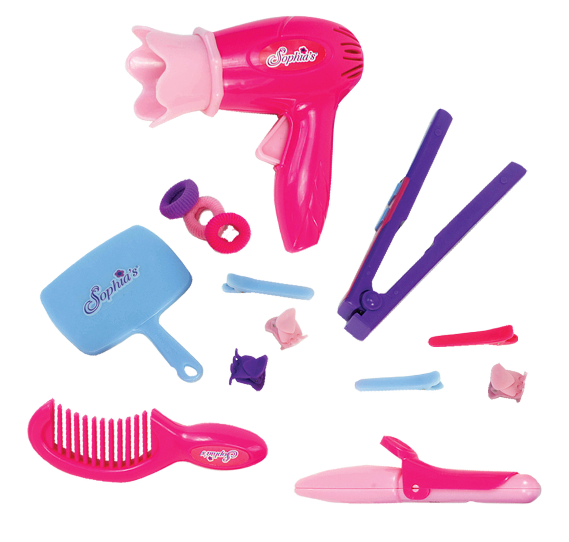 18" Dolls Hair Salon Complete 30 Pcs Play Set - Kids Toys And Games ...