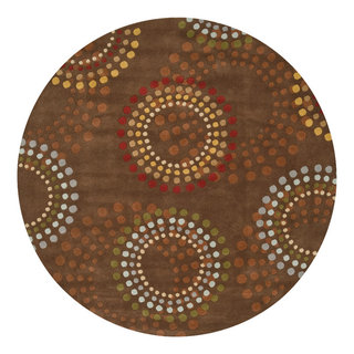 Forum Area Rug, 8' Round - Contemporary - Area Rugs - by Hauteloom | Houzz