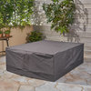 GDF Studio Charlene Outdoor Waterproof Chat Set Cover, Gray ...