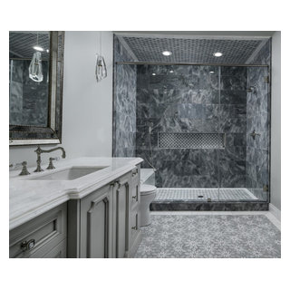 Mosaic Guest Bathroom Tile - Modern - Bathroom - Phoenix - by ...