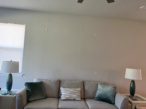 How large a picture for over 94 inch couch?