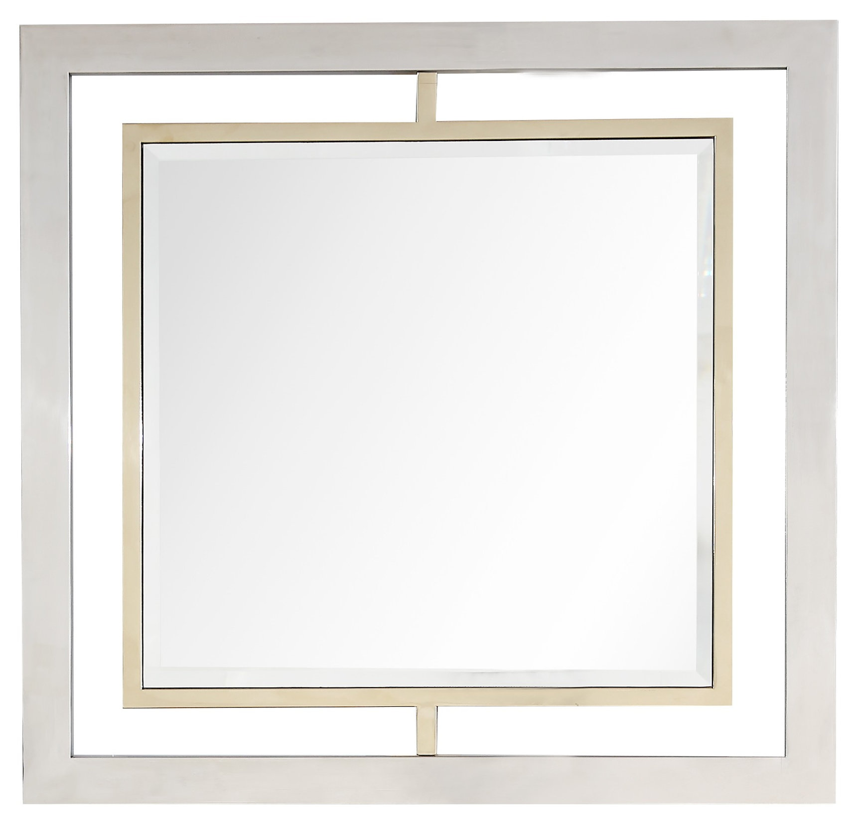 Antiqued Gold Finish Mirror - Contemporary - Wall Mirrors - by ...