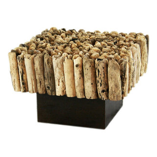 Safari Coffee Table 43", Coffee Table - Rustic - Coffee Tables - by ...