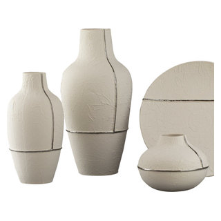 Parchment Vase, Small - Transitional - Vases - by HedgeApple | Houzz