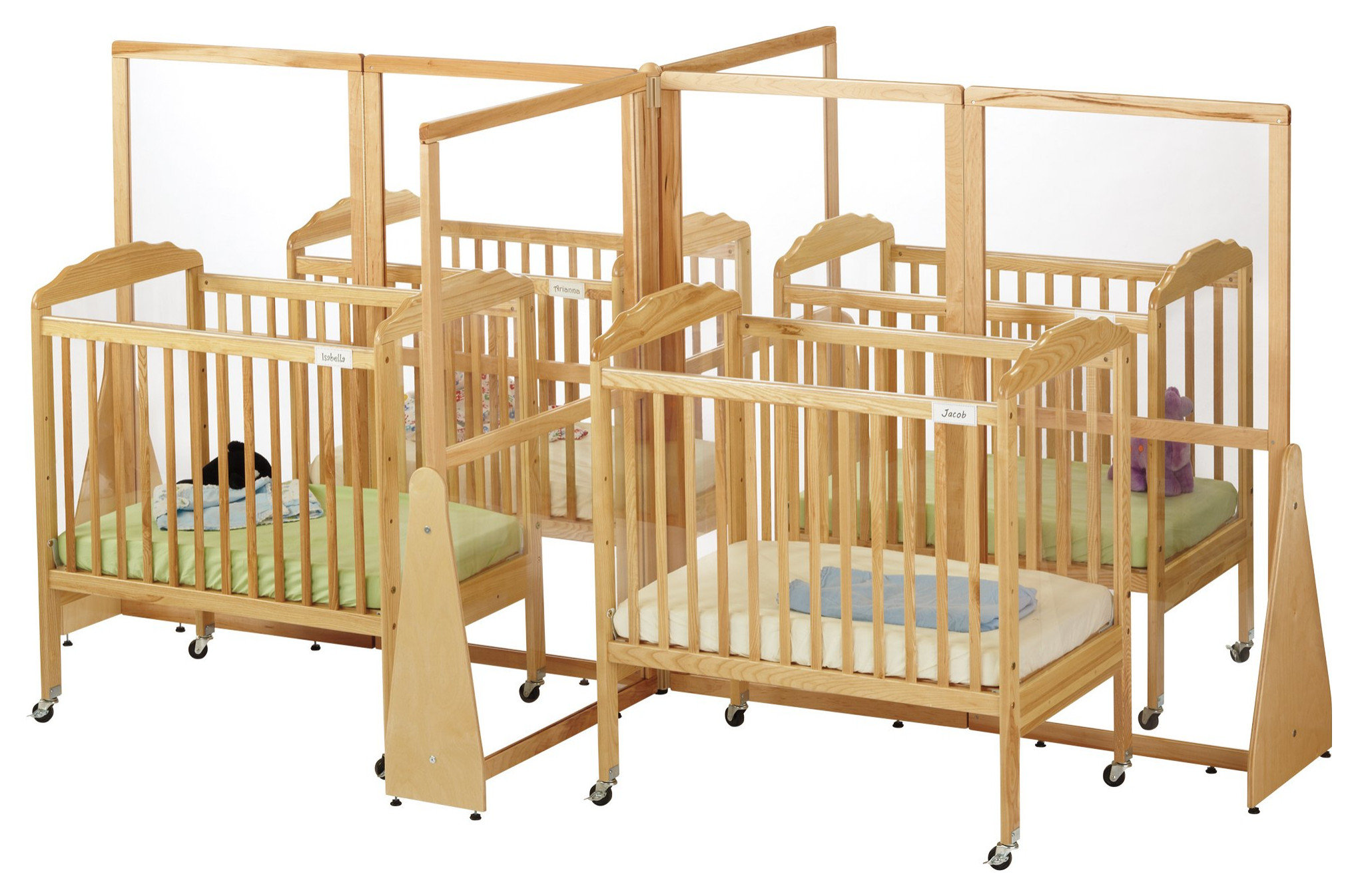 Jonti-Craft See-Thru Small Mobile Space Divider - Transitional - Cribs ...