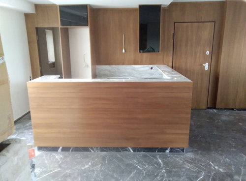 Open space bar/kitchen