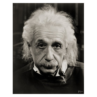 Albert Einstein Print, 16" x 20" - Contemporary - Prints And Posters ...
