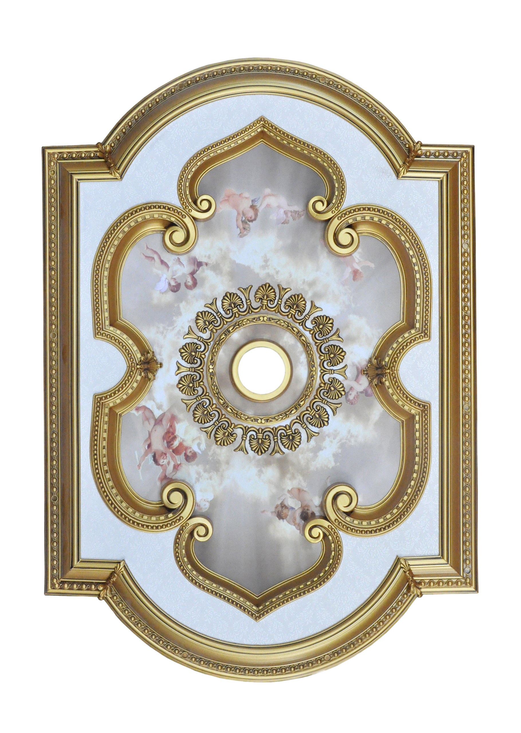 Light Fixture Medallion Rectangular – PRVOE