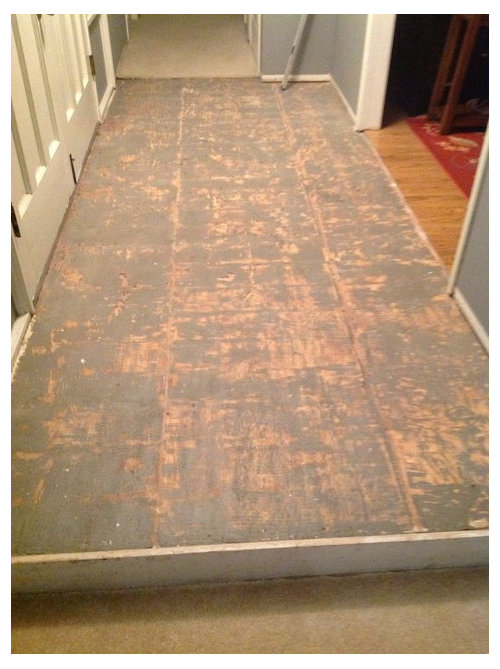 Starting point for laying tile