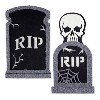 Foam Tombstone Assortment, Set of 2, 14.4x7.8x1" - Farmhouse - Holiday ...