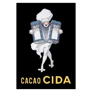 "Cacao Cida" Artwork, 20"x30" - Traditional - Prints And Posters - by ...