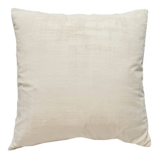Alabaster Stucco Cream Throw Pillow 20x20, with Polyfill Insert, 20"x20 ...