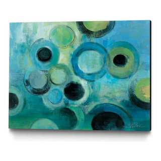 "Pebbles on the Beach" Museum Mounted Canvas Print, 24"x18" - Beach ...