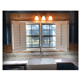 Shutters Make the Windows - Rustic - Kitchen - Other - by ShadeCraft LLC | Houzz