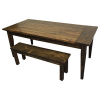 Yukon Lodge Table, 60" - Dining Tables - by Ezekiel & Stearns | Houzz