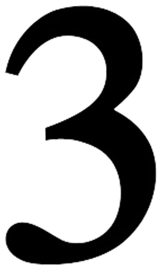 Decorative Number 0, Medium, Medium - Contemporary - House Numbers - by ...