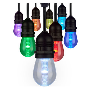 24Ft - 12-S14 Lamp - LED String Light - Starfish IOT - RGBW - Outdoor ...