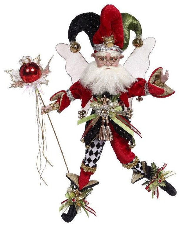 Mark Roberts 2021 Harlequin Jester Fairy Figurine, Medium ...