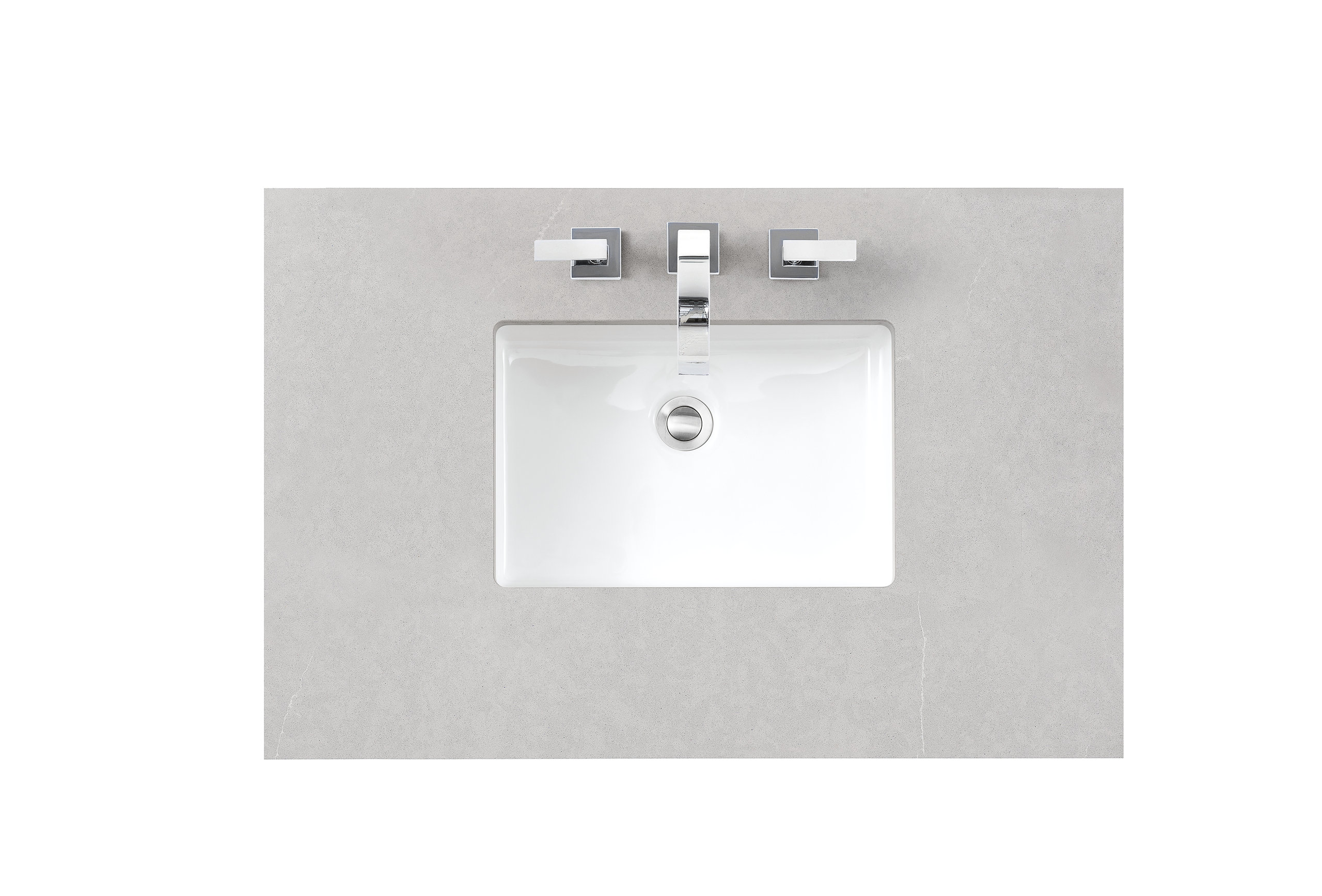 Bristol 36" Vanity Whitewashed Walnut, Eternal Serena Quartz Top ...