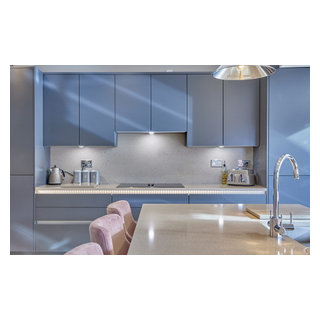 Seamless style in the family kitchen with CRL Quartz Sahara - Modern ...