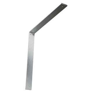 2"x20"x20" Hamilton Steel Bracket, Hammered Black, 2"Wx20"Dx20"H ...