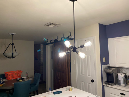 need help with breakfast table light.