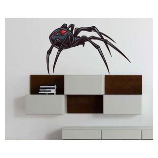 Spider Vinyl Wall Decal SpiderUScolor005, 18 in. - Contemporary - Wall ...