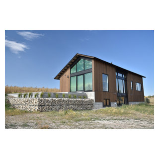 Snowy Meadows - Modern - Exterior - by Elevated Timberworks + Custom ...