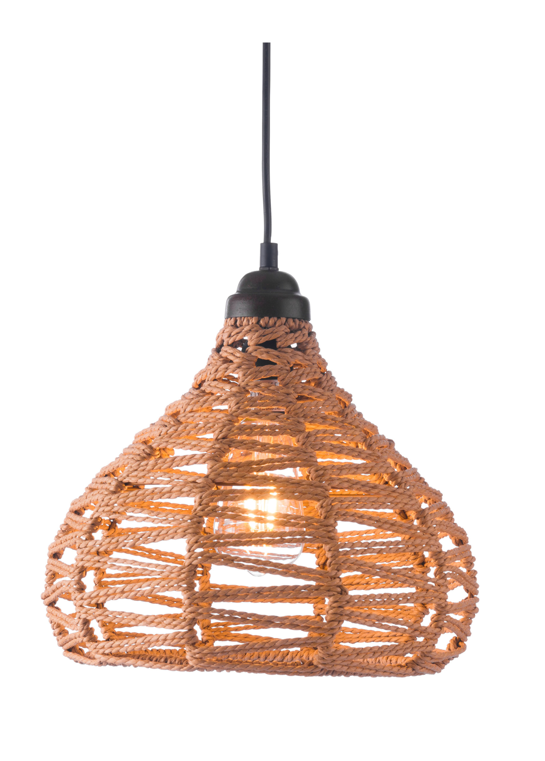 Nezz Ceiling Lamp, Natural - Beach Style - Pendant Lighting - by ...