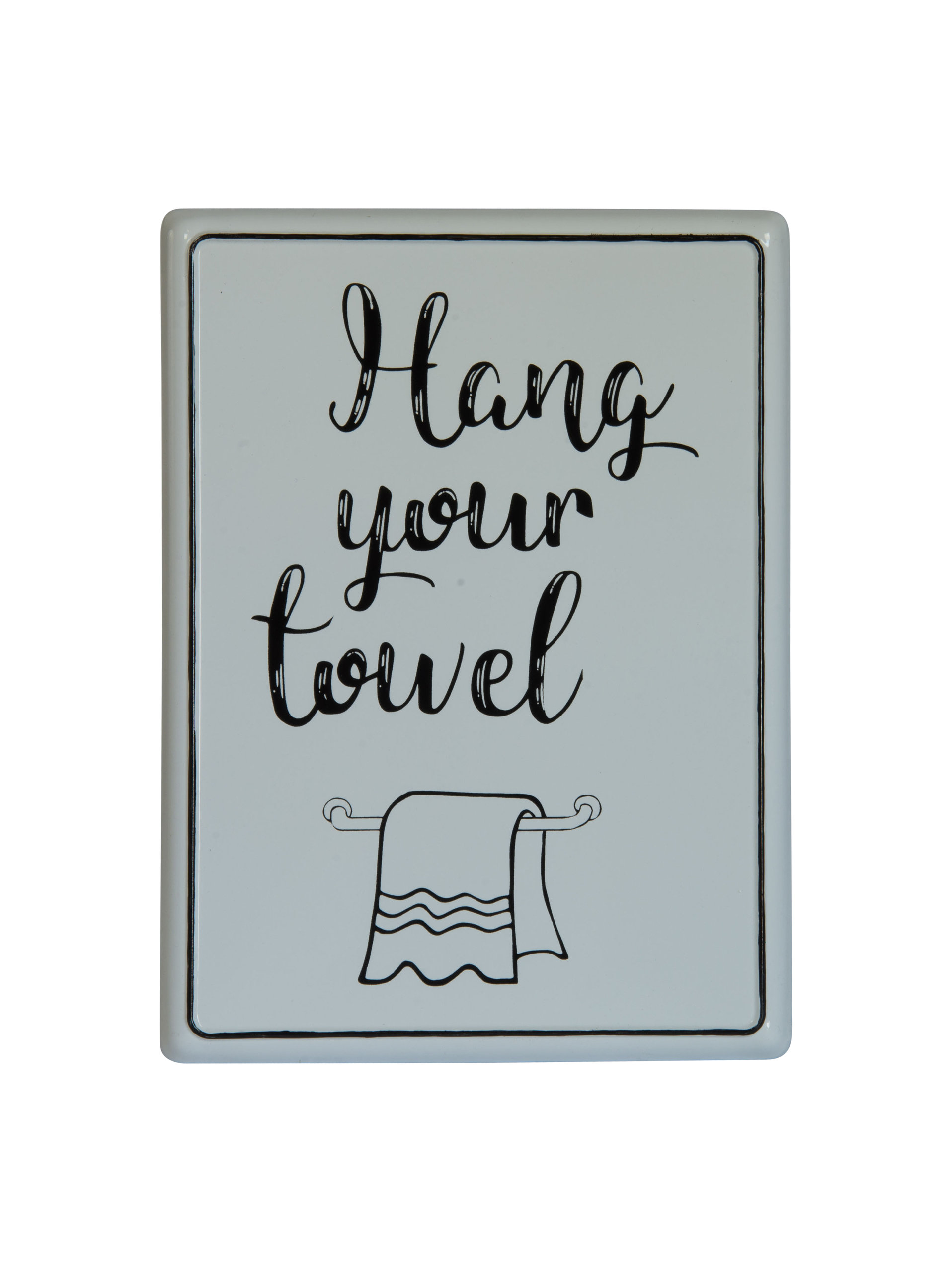 Metal Sign "Hang" - Contemporary - Novelty Signs - by VIP International ...