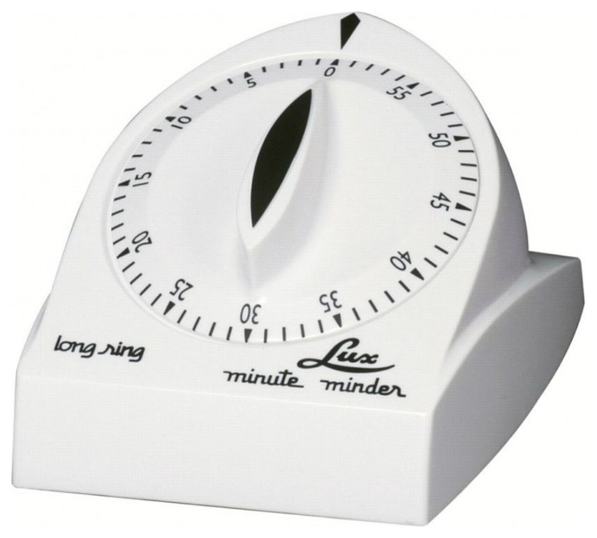Lux™ CP1929-14 Minute Minder Long Ring Cooking Timer, White ...