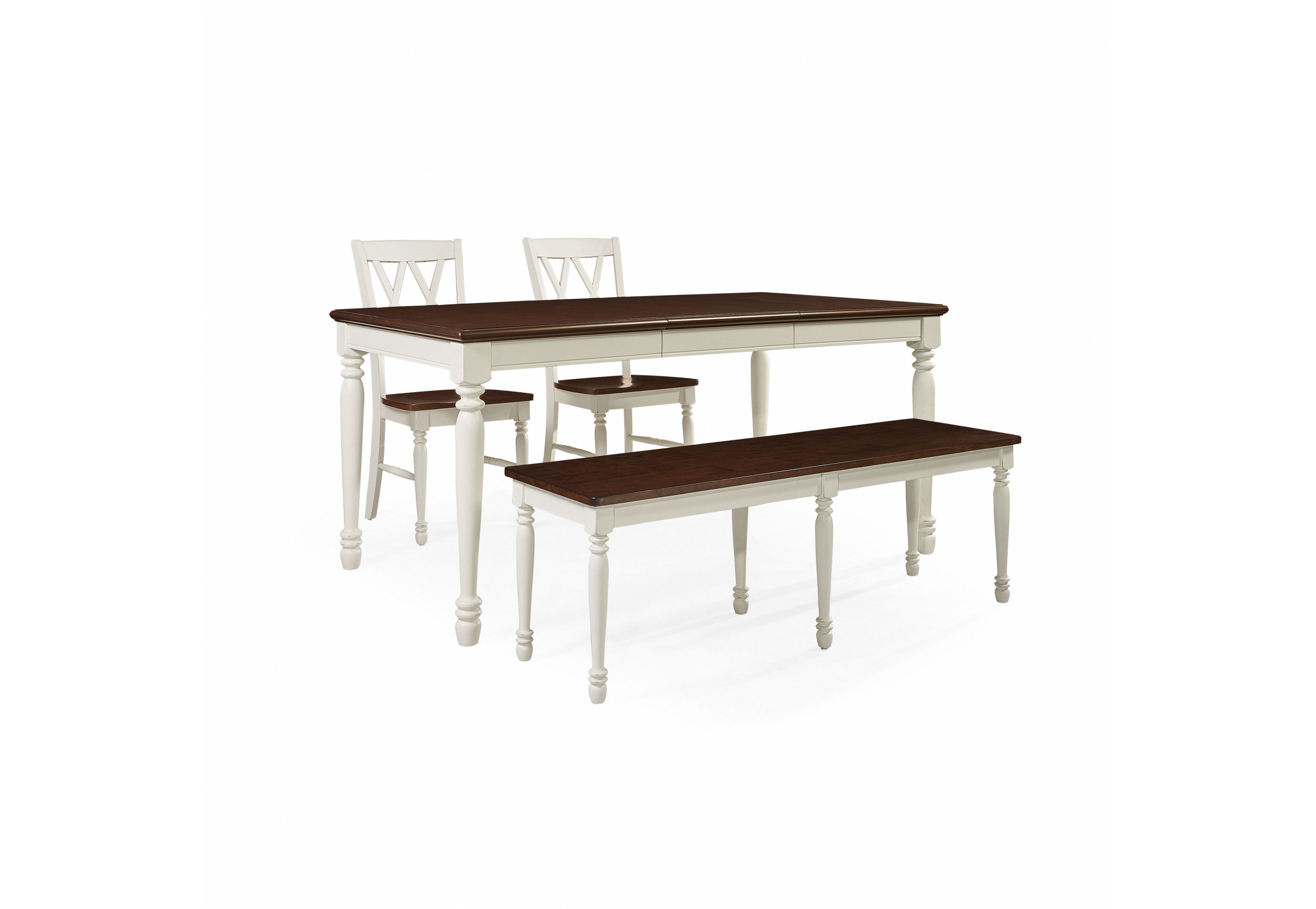 Shelby 4-Piece Dining Set - Traditional - Dining Sets - by Homesquare ...
