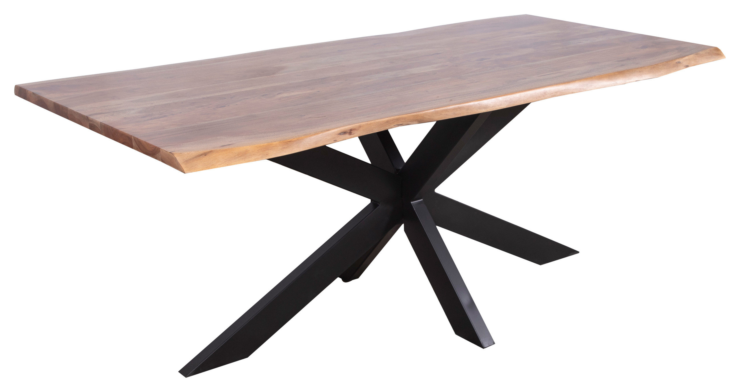 ELK Home 8998-001 Bridge Dining Table With Live Edge - Transitional ...